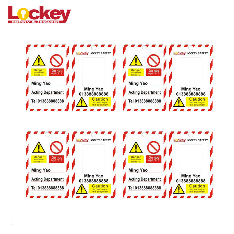 Loto fechaduras e etiquetas fechamento segurança etiquetas plástico ...