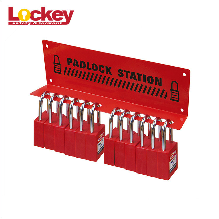 10 - Lock Prinzing Lockout Station Steel Safety Lockout Board ...
