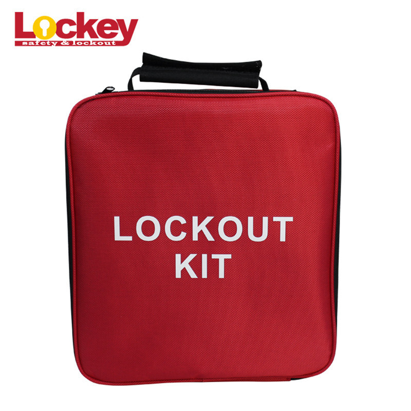 Lockey Industrial Maintenance Lockout Kit Safety Electrical Lockout Tagout Bag