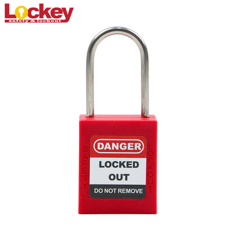 4mm Dia Shackle Lockout Tagout Devices Stainless Steel ABS Body With ...