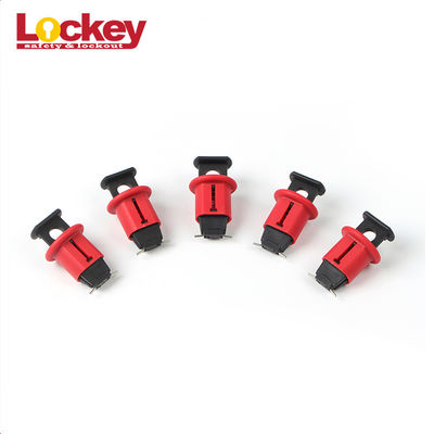 Miniature Mcb Locking Device Mcb Safety Lock 2 Holes Easily Installed