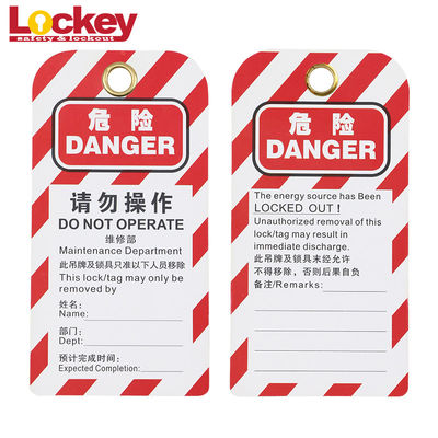 Universal Warning Scaffold Safety Tags Customized ABS Scaffolding Hasp ...