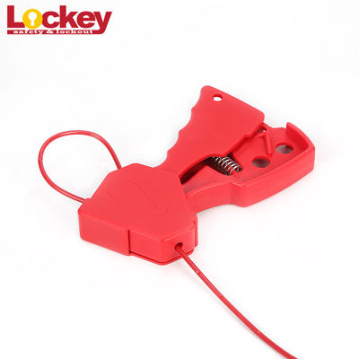 Universal Glass Filled Nylon Cable Lock Adjustable Cable Lockout 3.3mm Dia