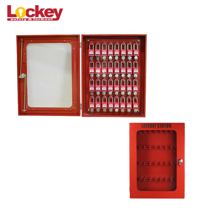 Lockey Safety Lockout Station Lockout Tagout Station Cabinet 32 Padlocks